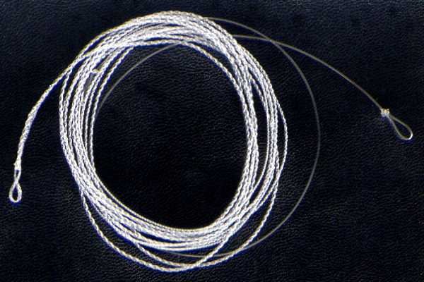 Furled 30 Lb Clear 5 Foot Mono Fly Fishing Leader 6+ wt