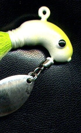 New Deadly Chartreuse Shad 3/4 ounce Hyper Striper Jig