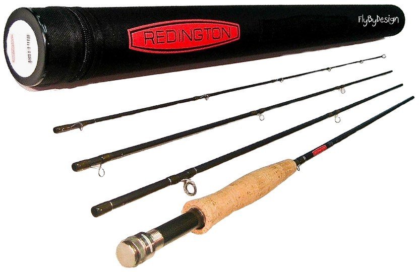 Redington 6wt 9 ft - 4 pc RS4 Fly Fishing Rod with Case