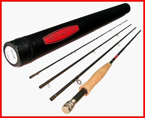 Redington 7wt 10 ft - 4 pc Moss-colored Fly Fishing Rod
