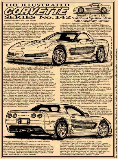 2003 Guldstrand Limited Edition 50th Anniversary Z06 Corvette ...