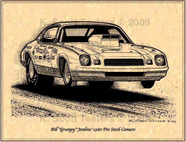 Bill Jenkins' "Grumpy's Toy XVI" Pro Stock '80 Chevy Camaro