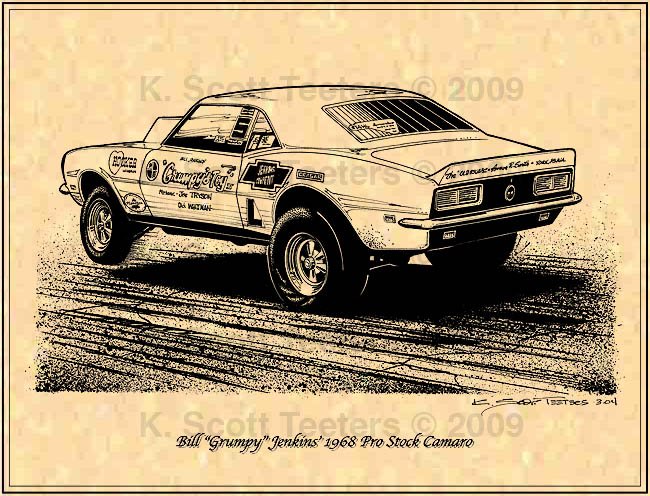 Bill Jenkins' Pro Stock '68 Chevrolet Camaro