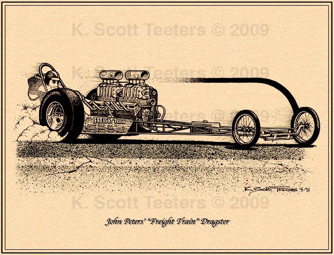 John Peters Freight Train Dragster