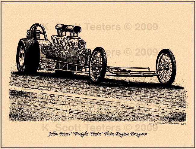 John Peters Freight Train Dragster