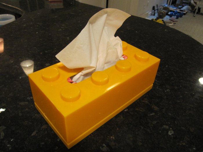 Lego Tissue Box Cover