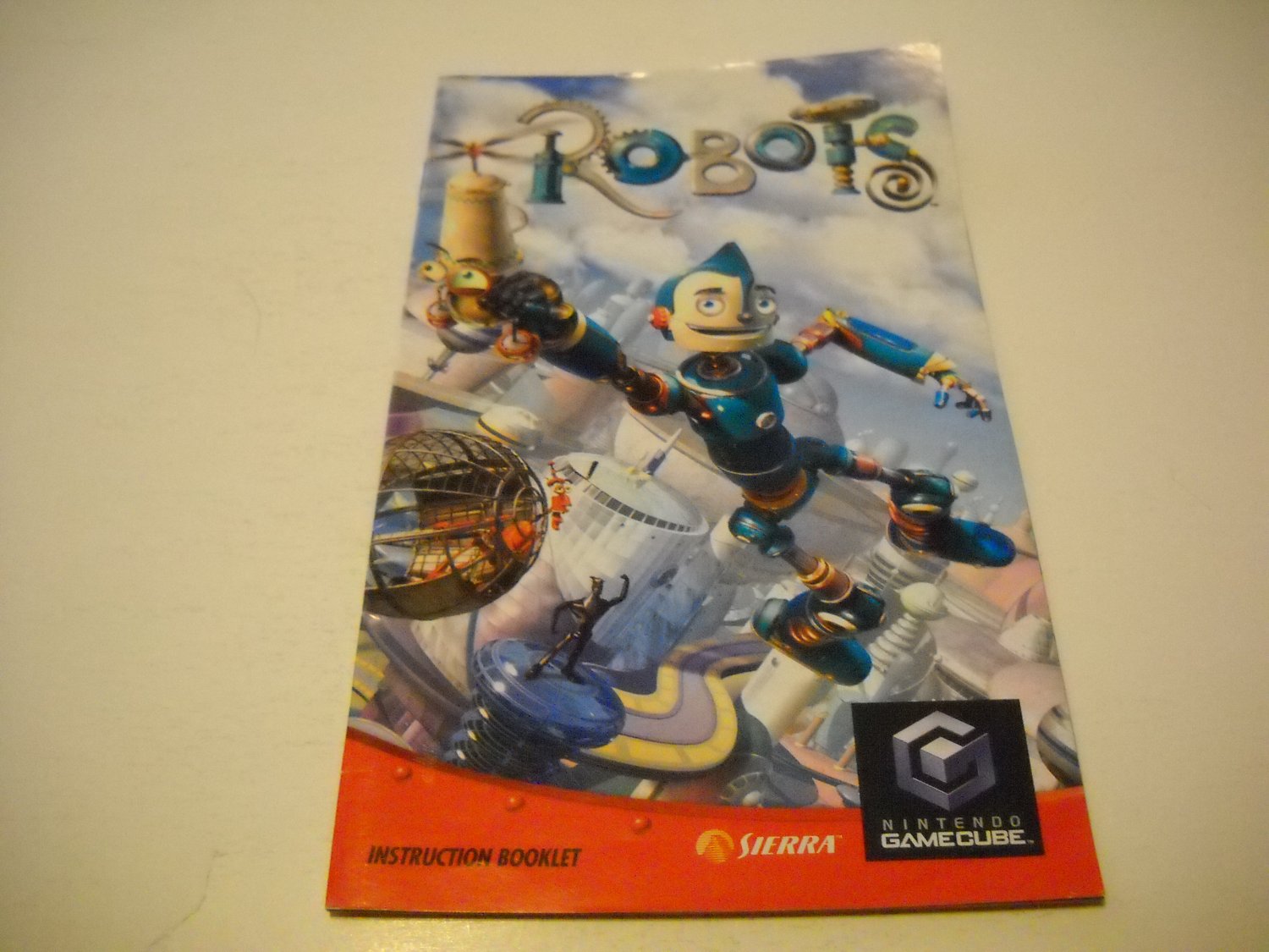 Manual ONLY ~ for Robots Gamecube Manual ONLY ~ for Robots Gamecube