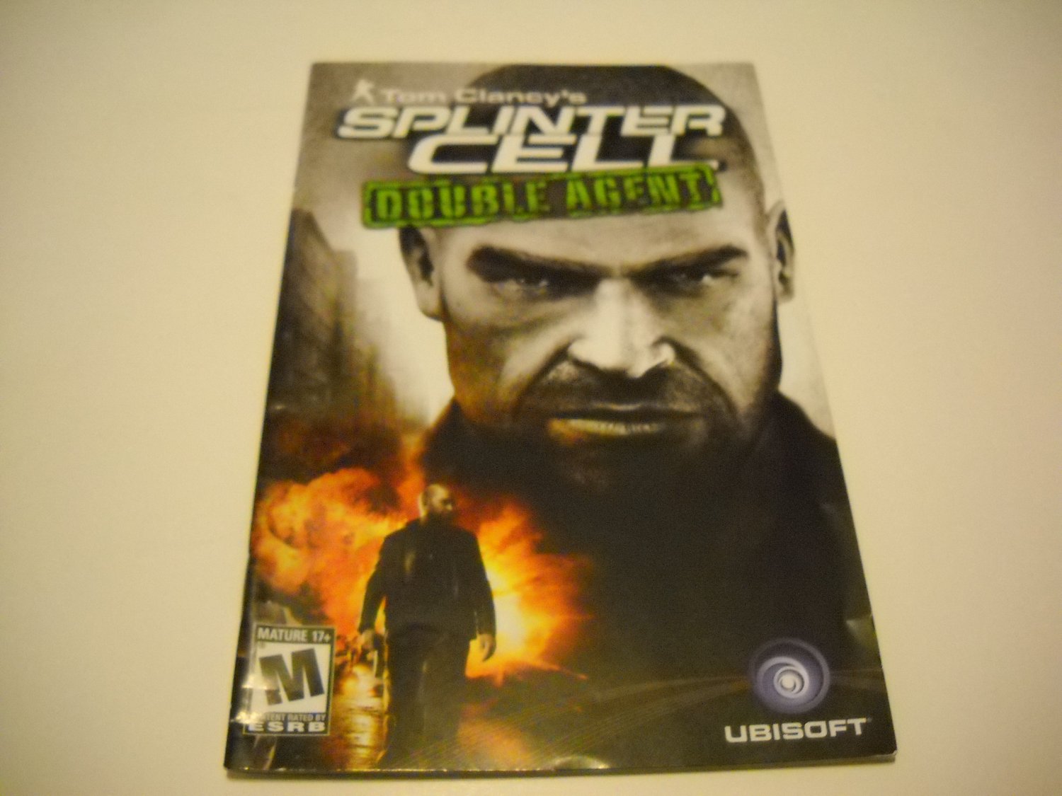 Manual ONLY ~ for Tom Clancy's Splinter Cell Double Agent Ps2