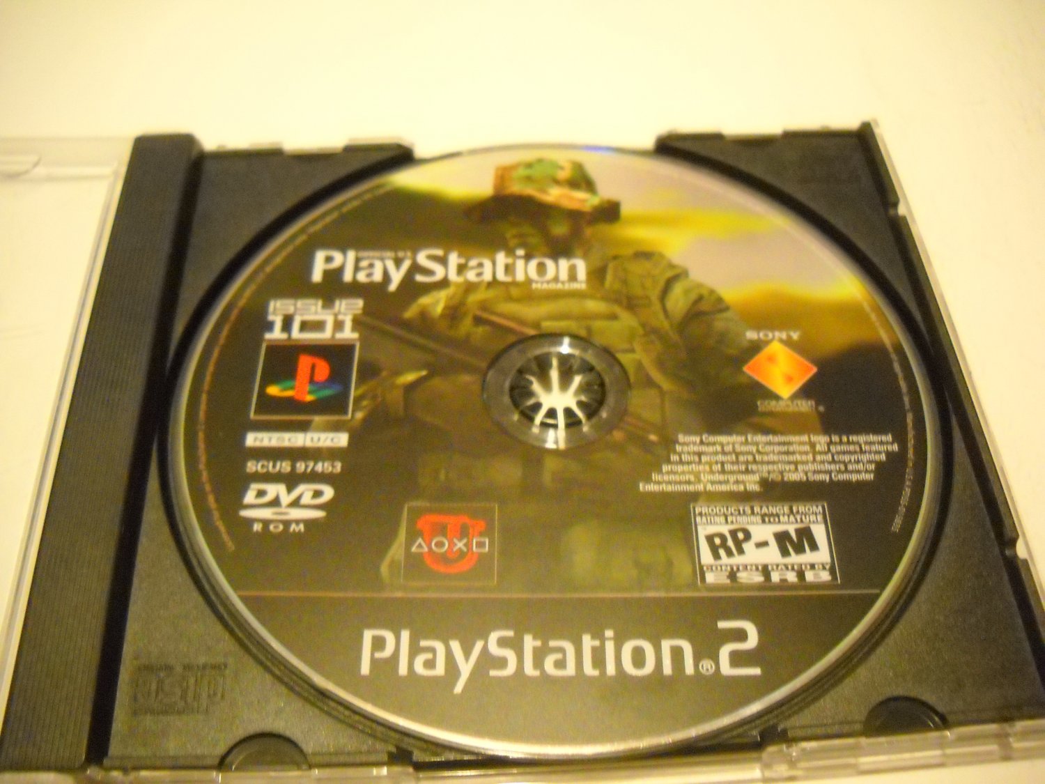Official U.S. Playstation Magazine Demo Disc Issue 101 Ps2
