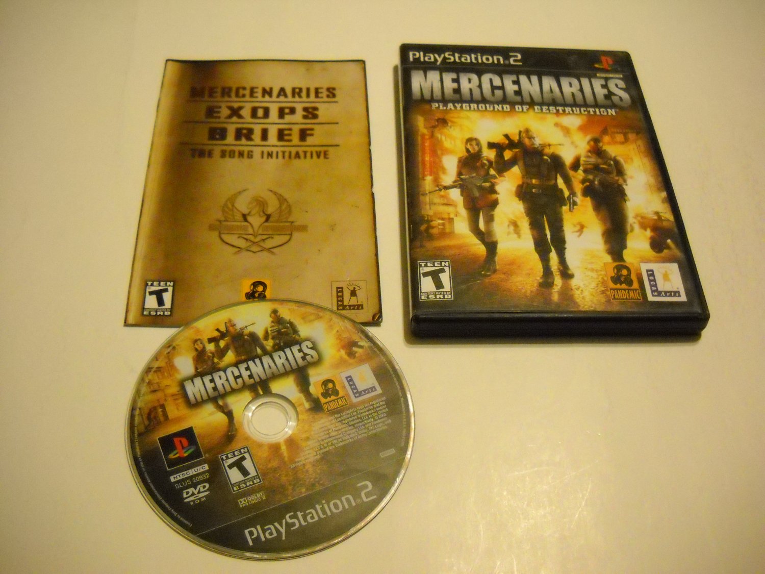 Mercenaries Playground of Destruction Ps2