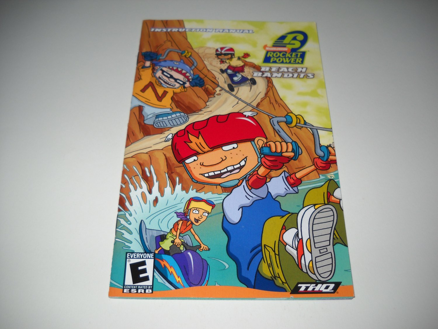 Manual ONLY ~ for Nickelodeon Rocket Power Beach Bandits Ps2