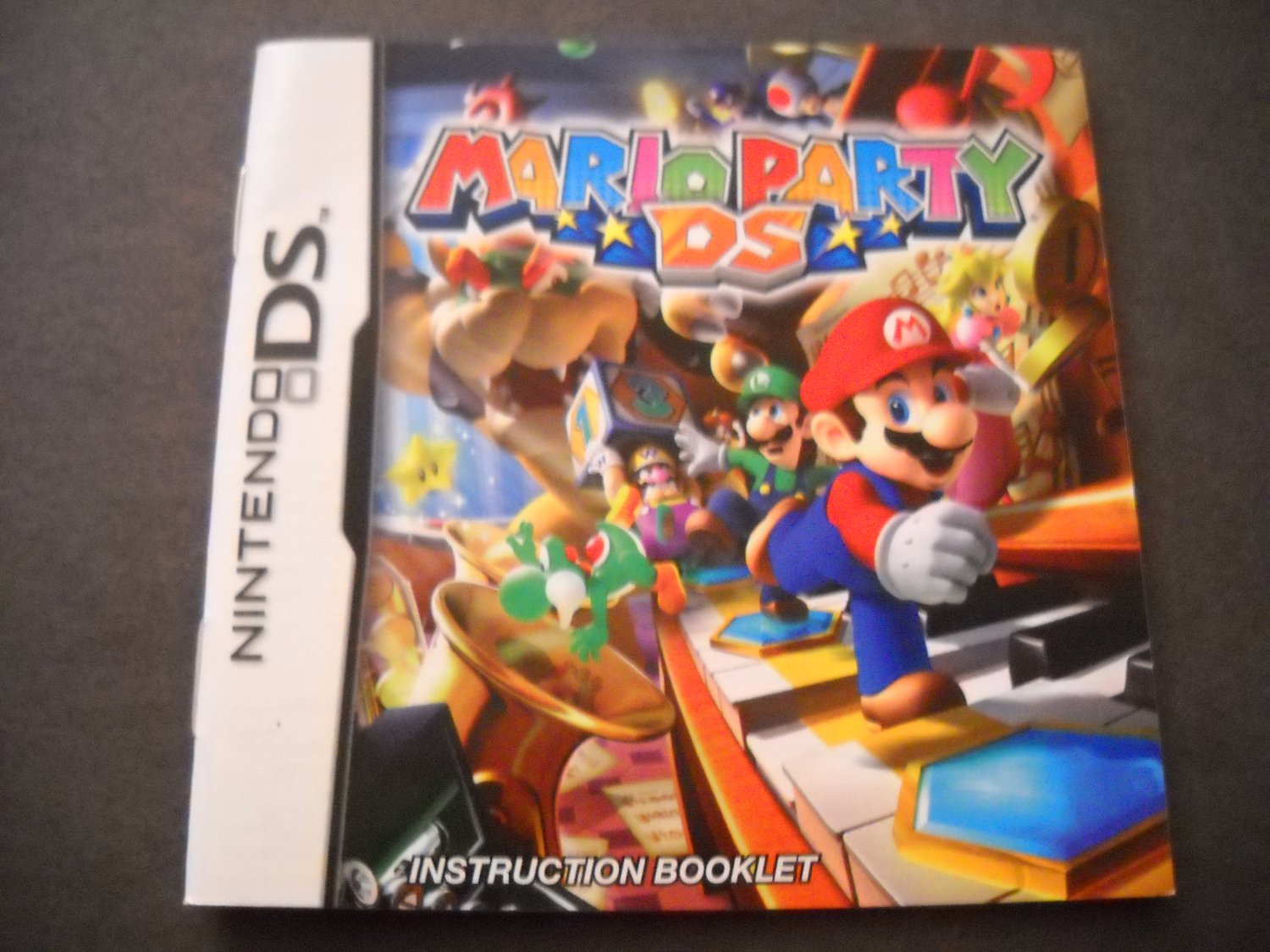 Manual ONLY ~ Mario Party DS --Instruction Booklet Nintendo DS