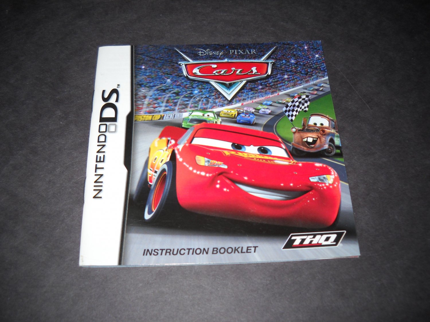 Manual ONLY ~ for Disney Pixar Cars Nintendo DS