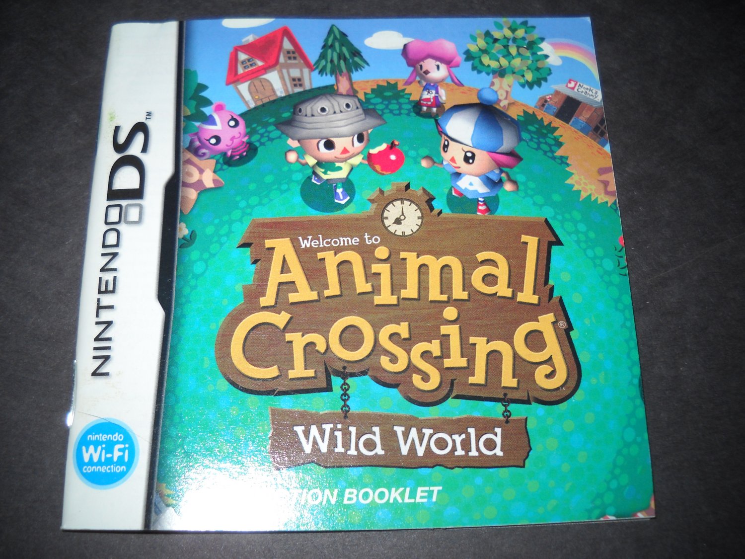 Manual ONLY ~ for Animal Crossing Wild Woods Nintendo DS