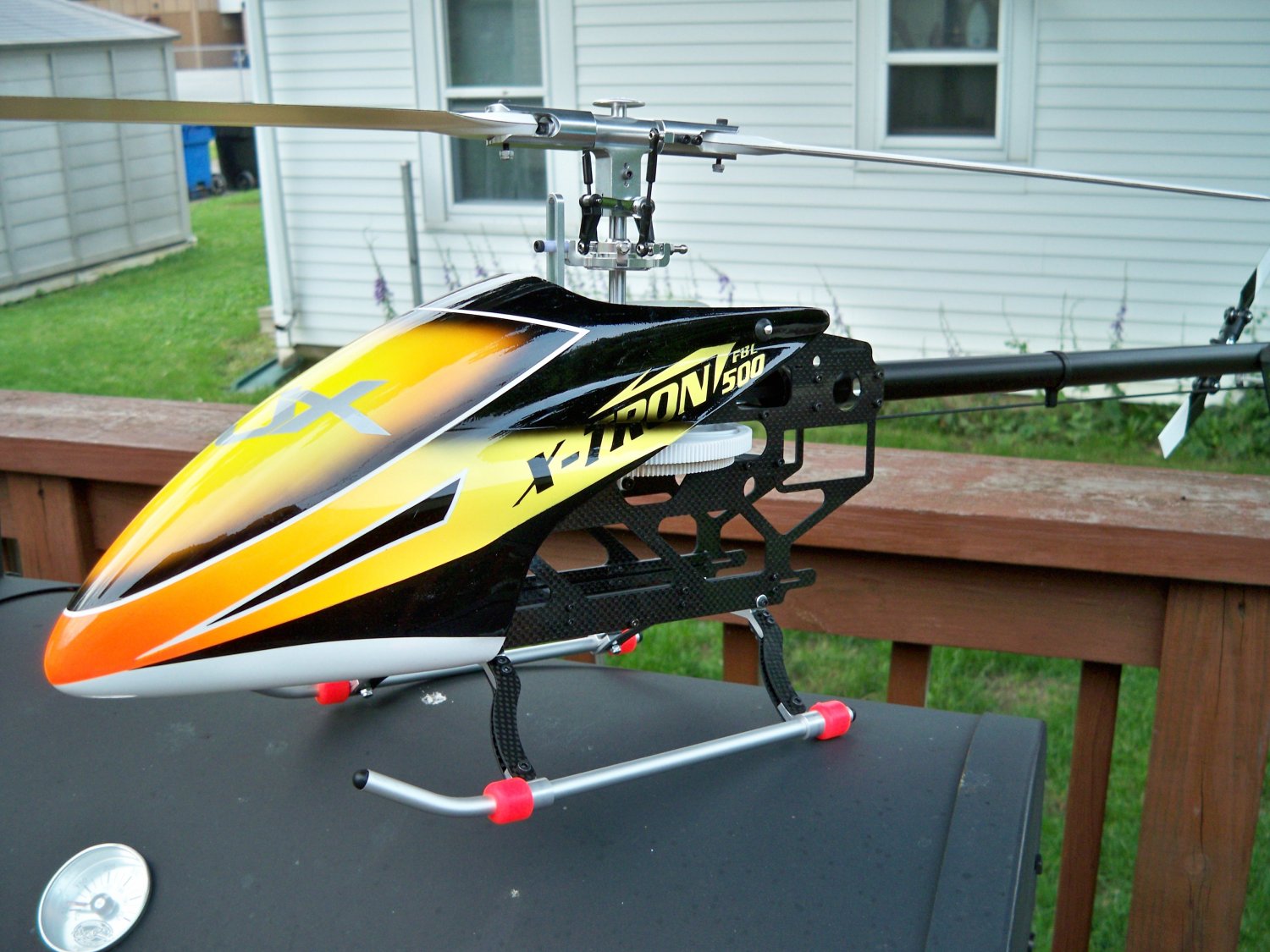 XTRON X tron 500 Airframe/w CF FBL blades IN STOCK!!!!!!! (1 assembled ...