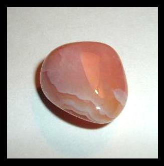 26.01ct APRICOT AGATE Tumbled and Polished Natural Loose Gemstone