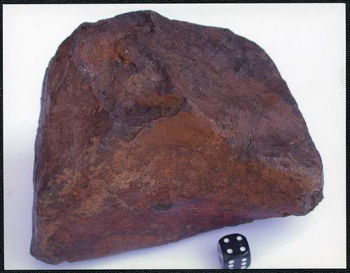 WILD HORSE METEORITE Cheyenne County, Colorado POSTCARD