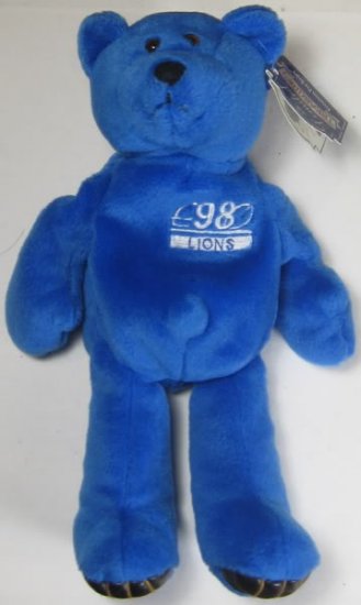 Limited Treasures BARRY SANDERS Premium Pro Bear, Lions