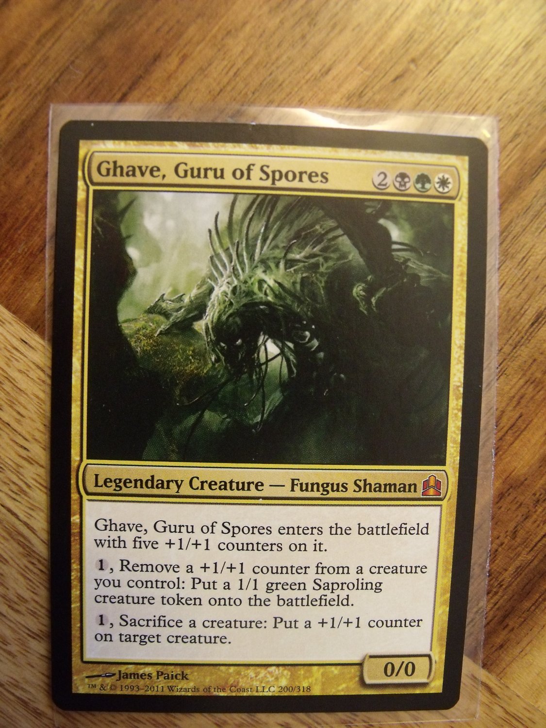 Ghave, Guru of Spores, Commander, NM Magic the Gathering