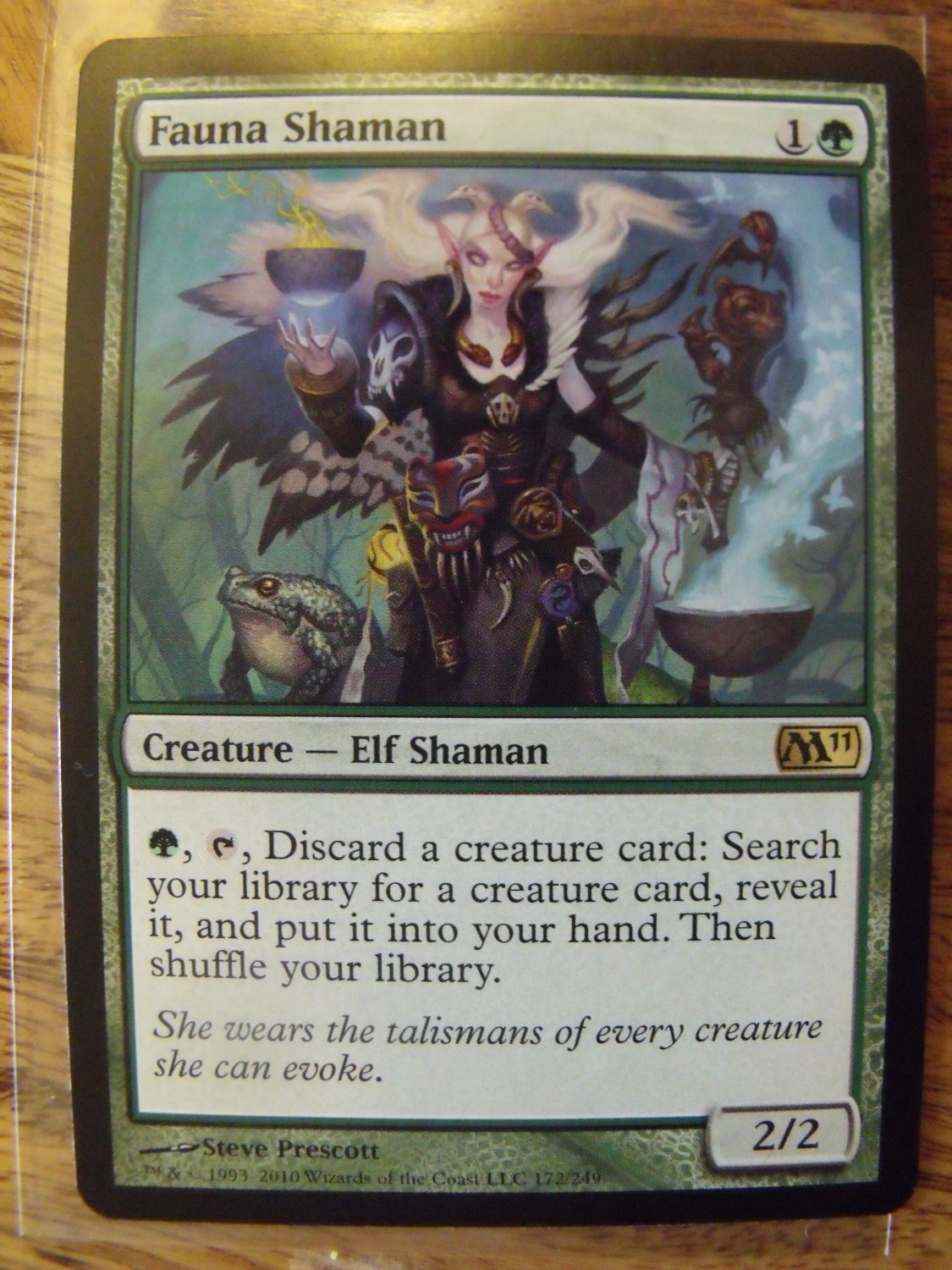 Fauna Shaman, Magic 2011 (M11), NM Magic the Gathering