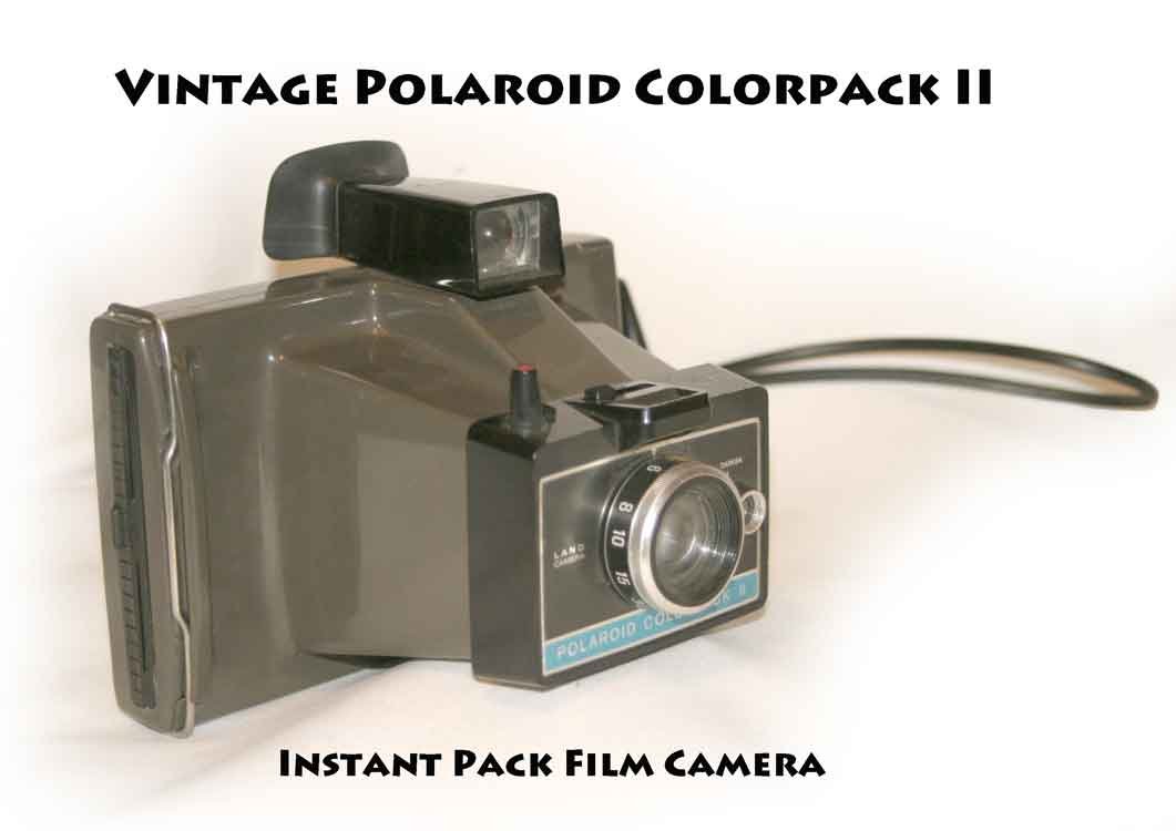 Vintage Polaroid Colorpack II Instant Pack Film Camera