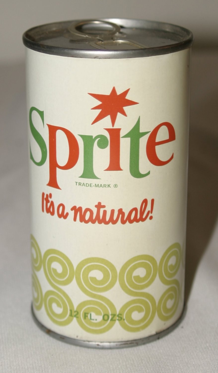 !SOLD! VINTAGE SEALED SPRITE PULL TAB/ METAL SODA TIN CAN 12 oz ...