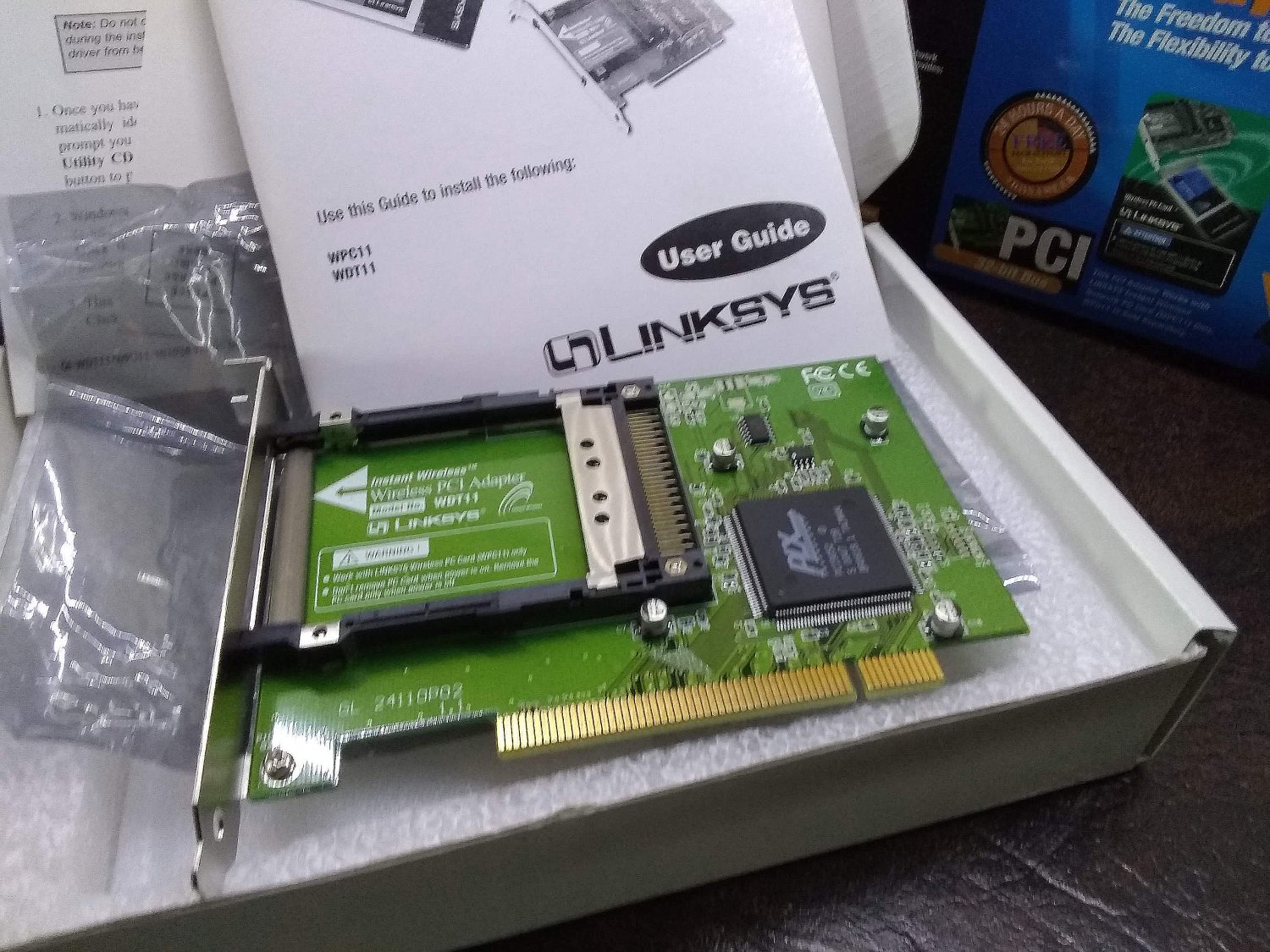 Cisco-Linksys Wireless-B PCI Adapte WD711,and WPX11, with BEFW11S4 ...