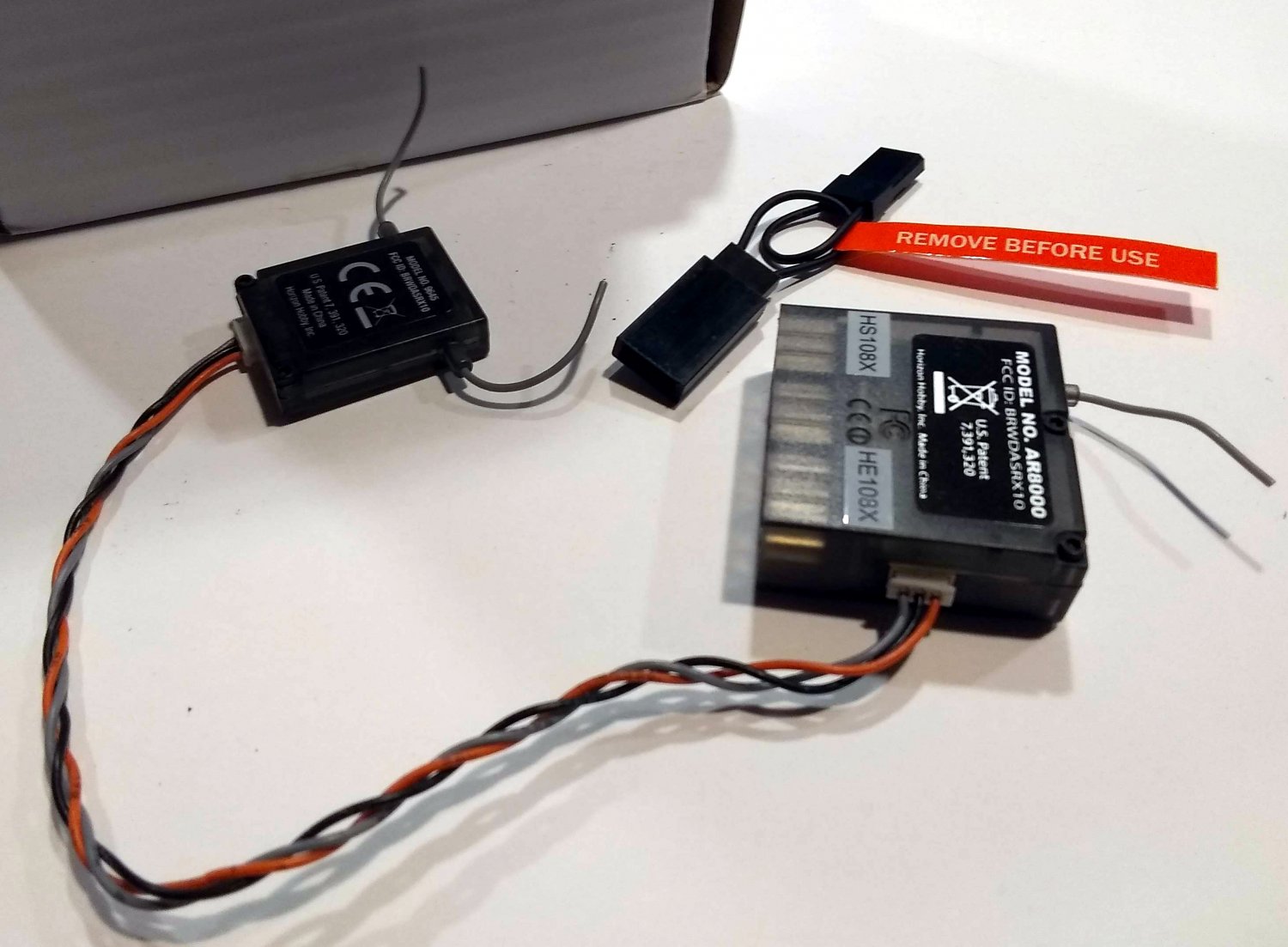 2.4GHz AR8000 8 Channel Receiver For Spektrum JR DX7s DX8 DX9 DX18 ...