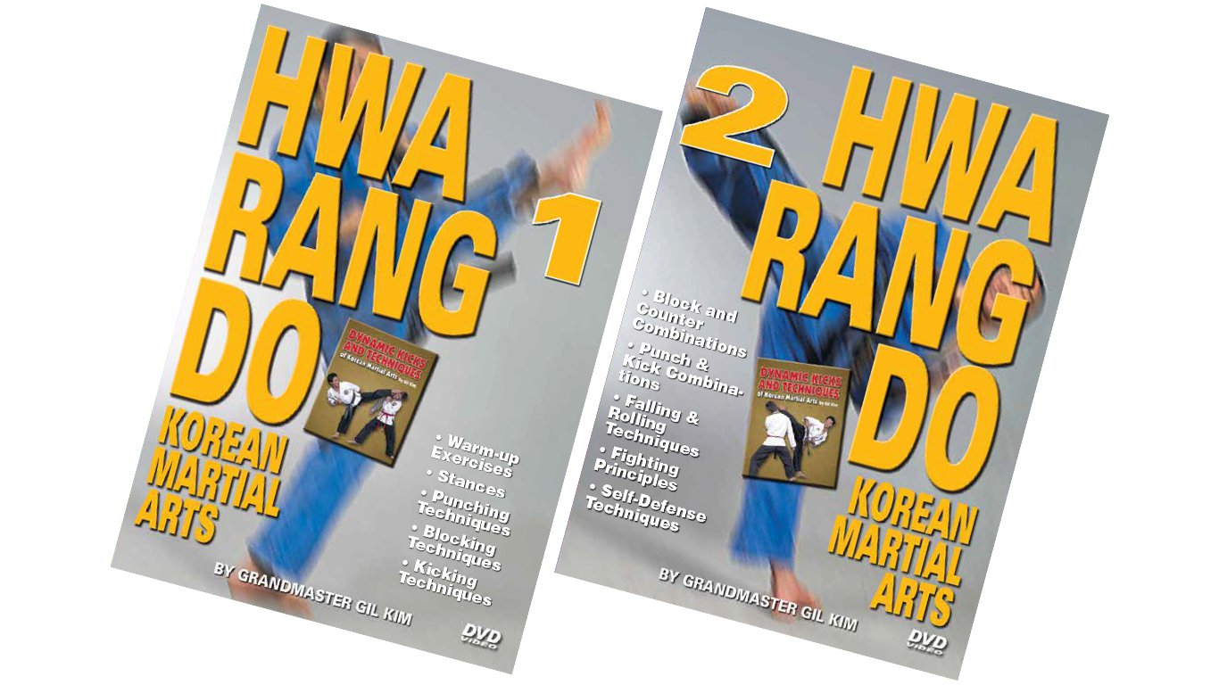VD5610P 2 DVD SET Hwa Rang Do Korean Karate Martial Arts Fighting ...
