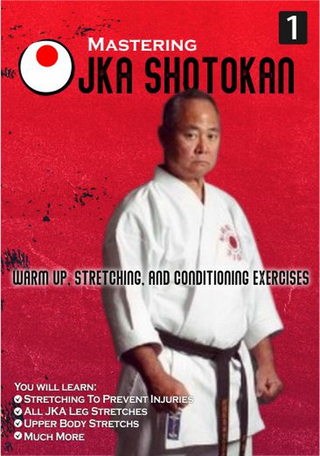 VD9512A Mastering JKA Shotokan Karate #1 Stretching Conditioning DVD ...