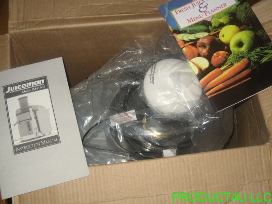 JUICEMAN PRO JUICER AUTOMATIC JUICE EXTRACTOR JM419SS