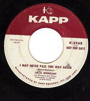 PROMO KAPP 235 JANE MORGAN You'll Never Walk Alone/May