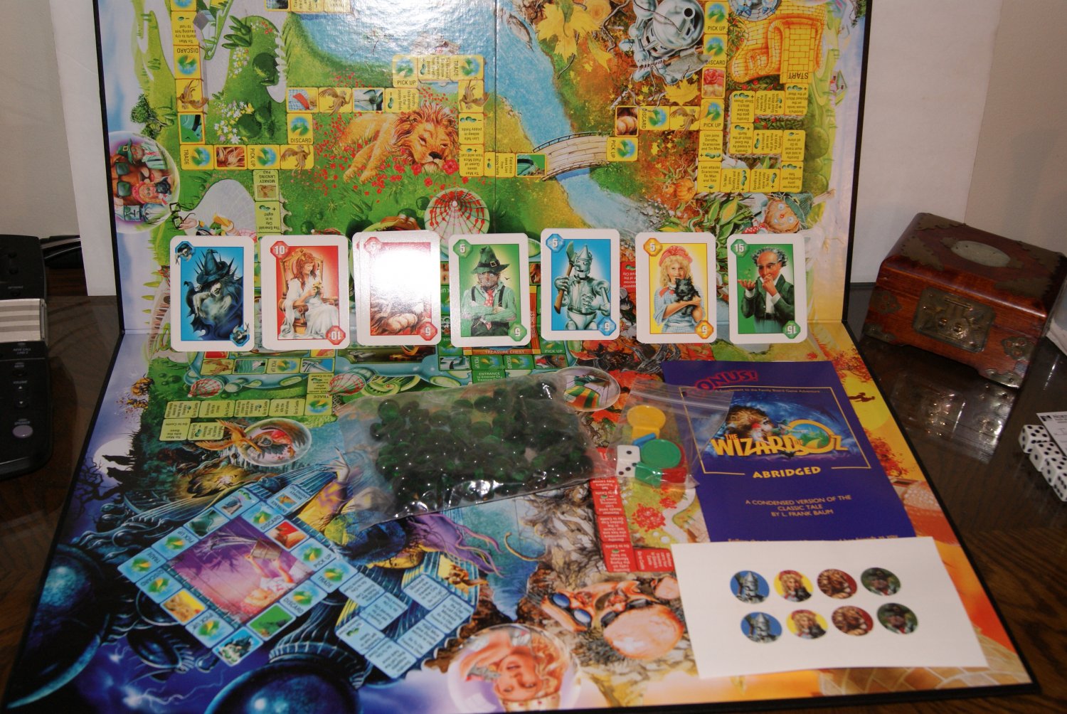 The Wizard of OZ family board game