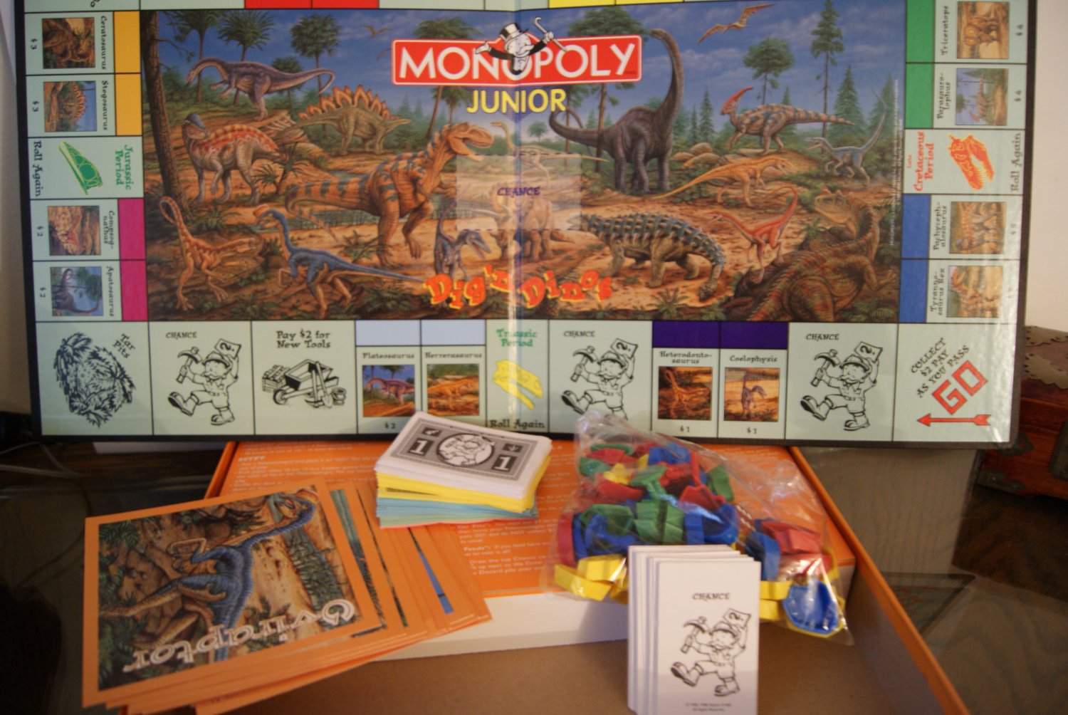 Monopoly Junior Dig 'n Dinos