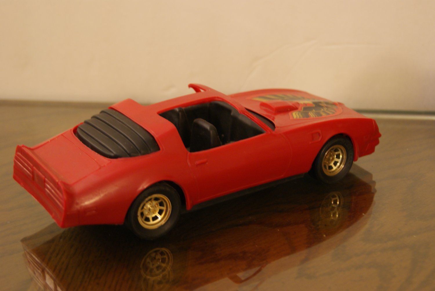 Red '78 Plastic Trans-Am