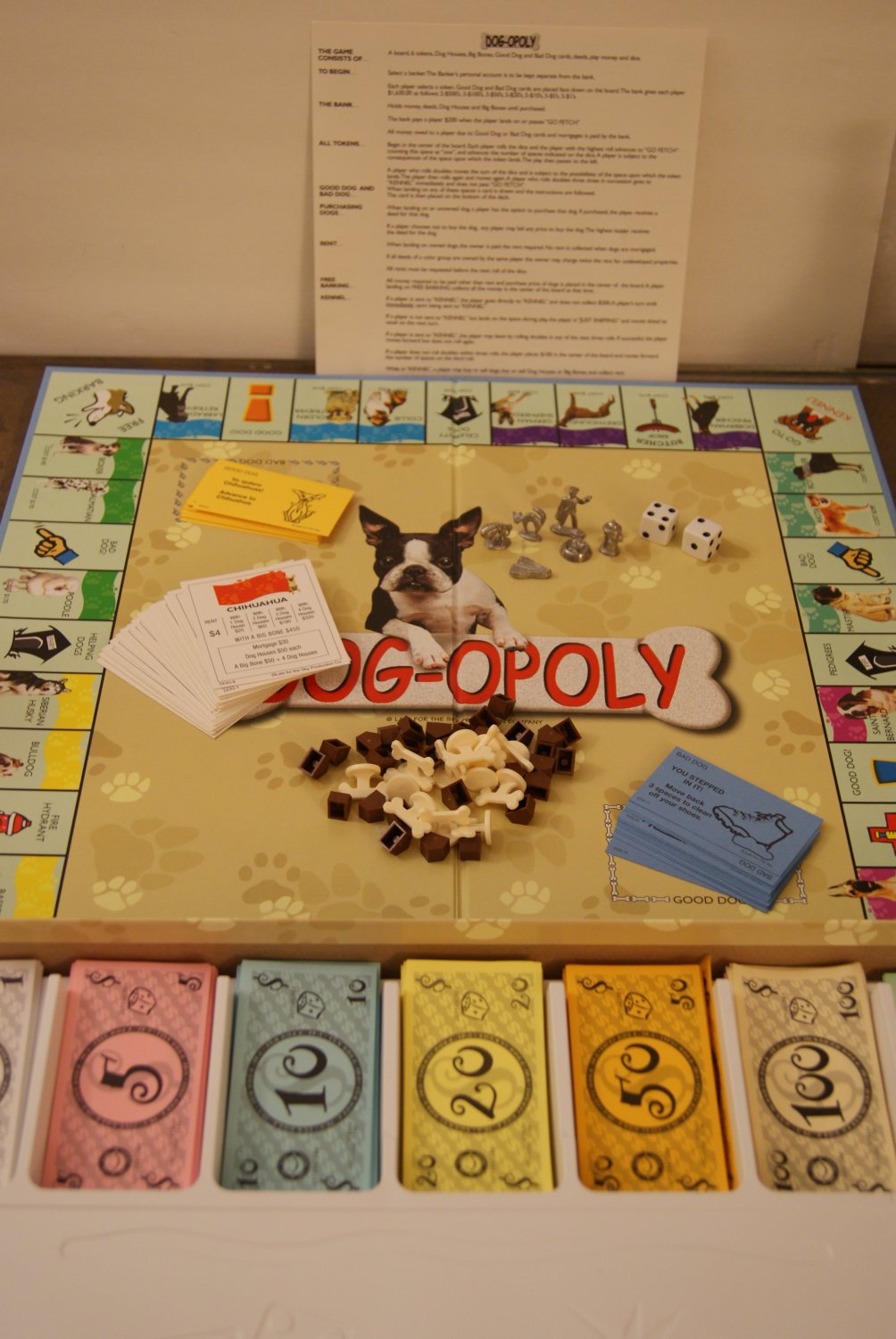 Dog-opoly game