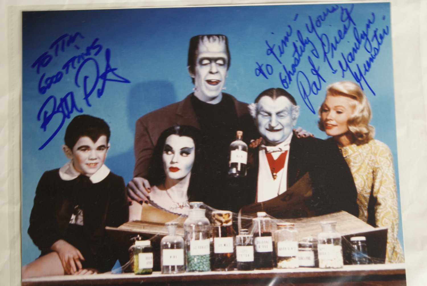 Pat Priest / Butch Patrick autographed photograph