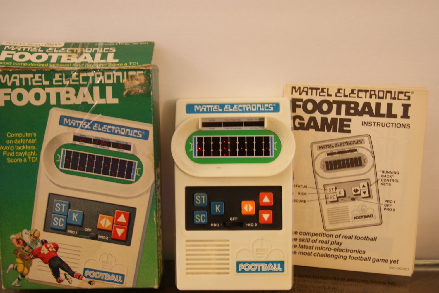 Mattel electronic football