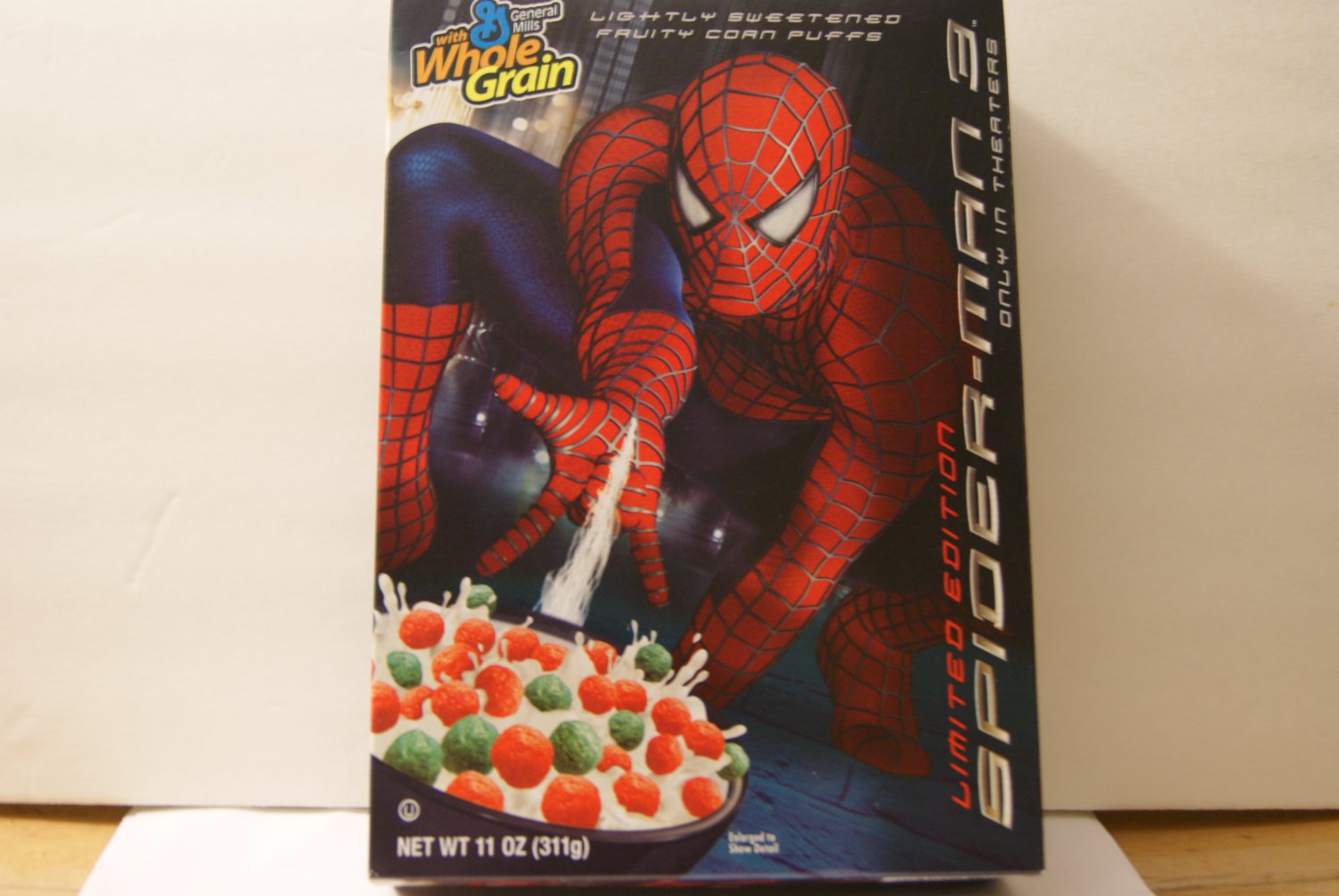 Spiderman 3 cereal