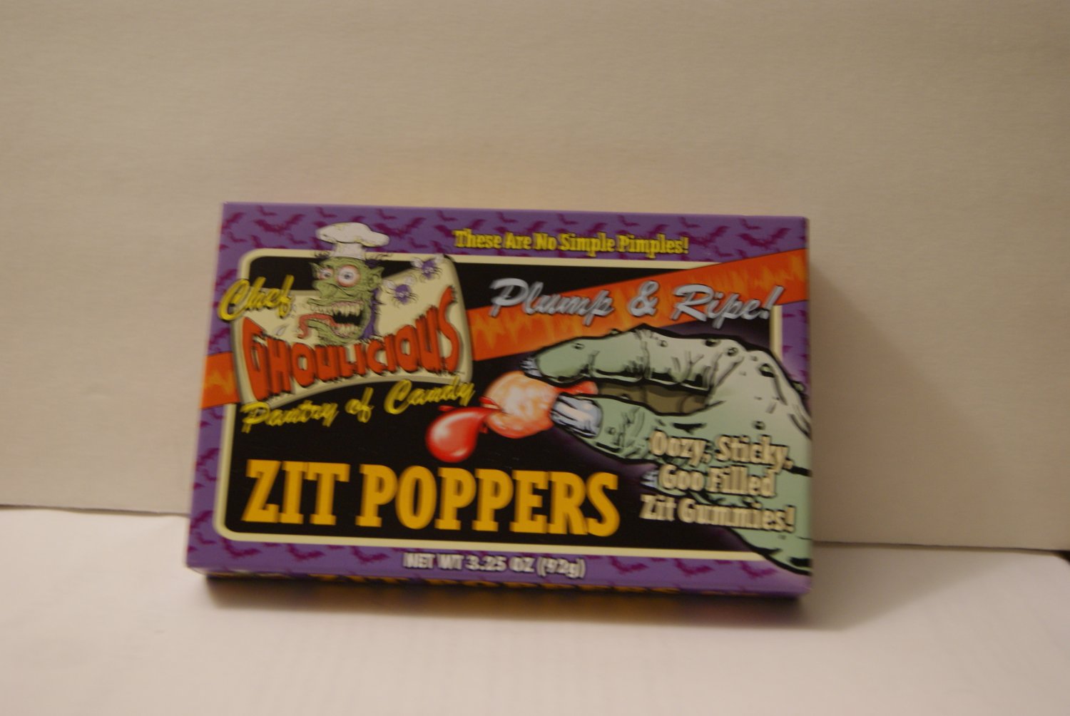 Box of Boogers / Zit Poppers gummies