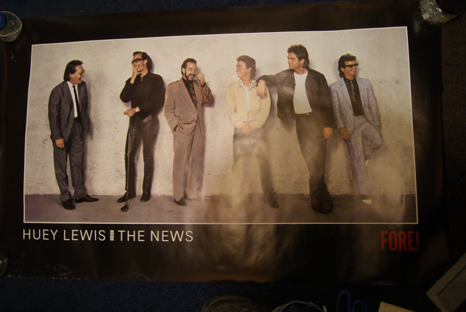 Huey Lewis and the News poster