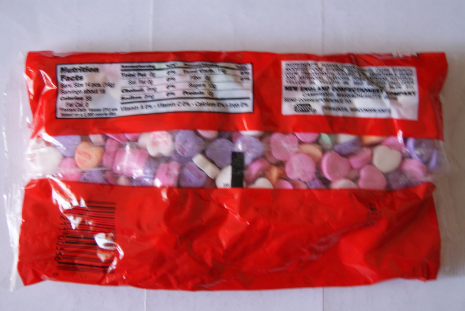 Necco Sweethearts conversation hearts