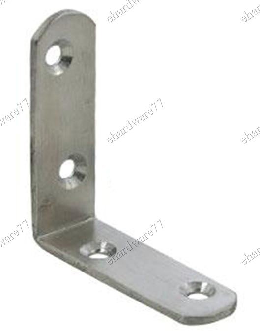 Stainless Steel 90 Degree Angle Brackets Corner Braces 2-1/2"X2-1/2 ...