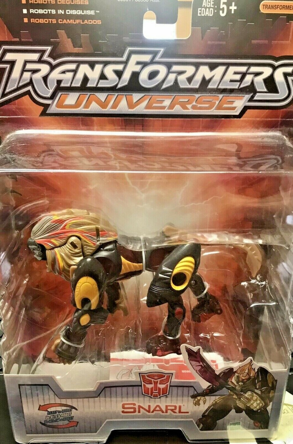 Transformers Universe Beast to Robot Snarl Robots in Disguise