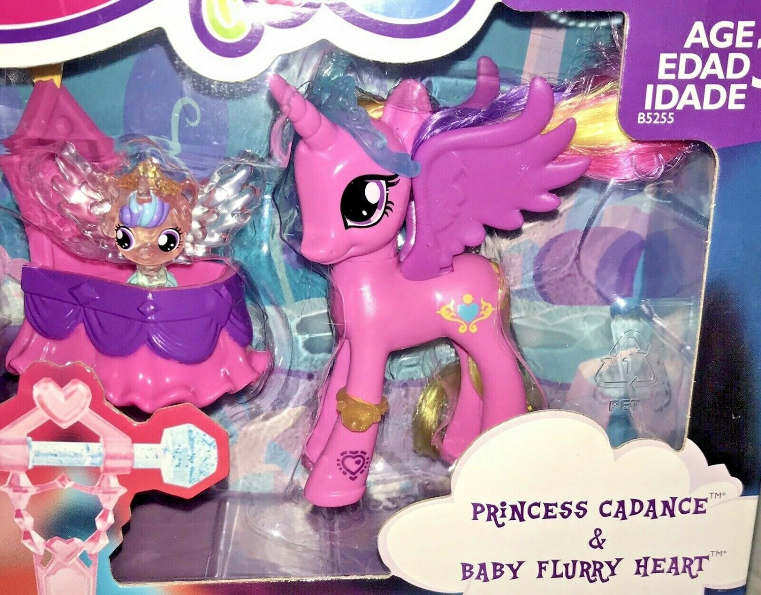 My Little Pony Crystal Empire Castle Princess Cadence Baby Flurry Heart Playset