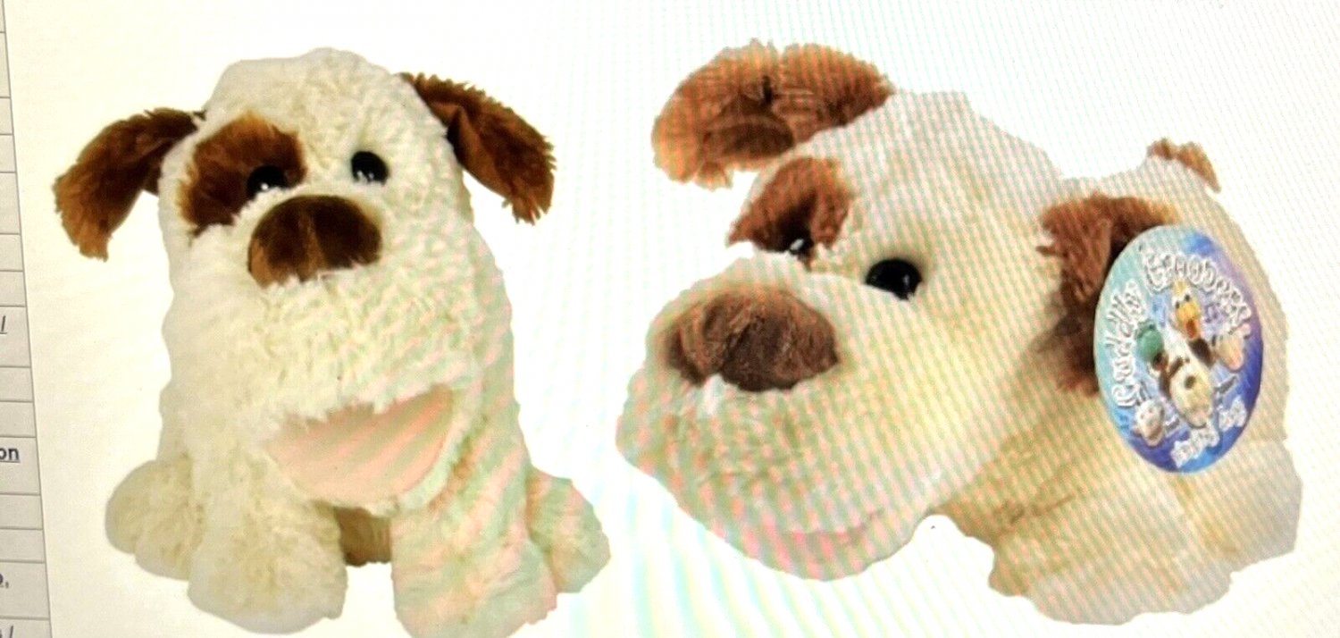 Cuddly Crooners Singing Dog Hand Puppet Sings Close To You