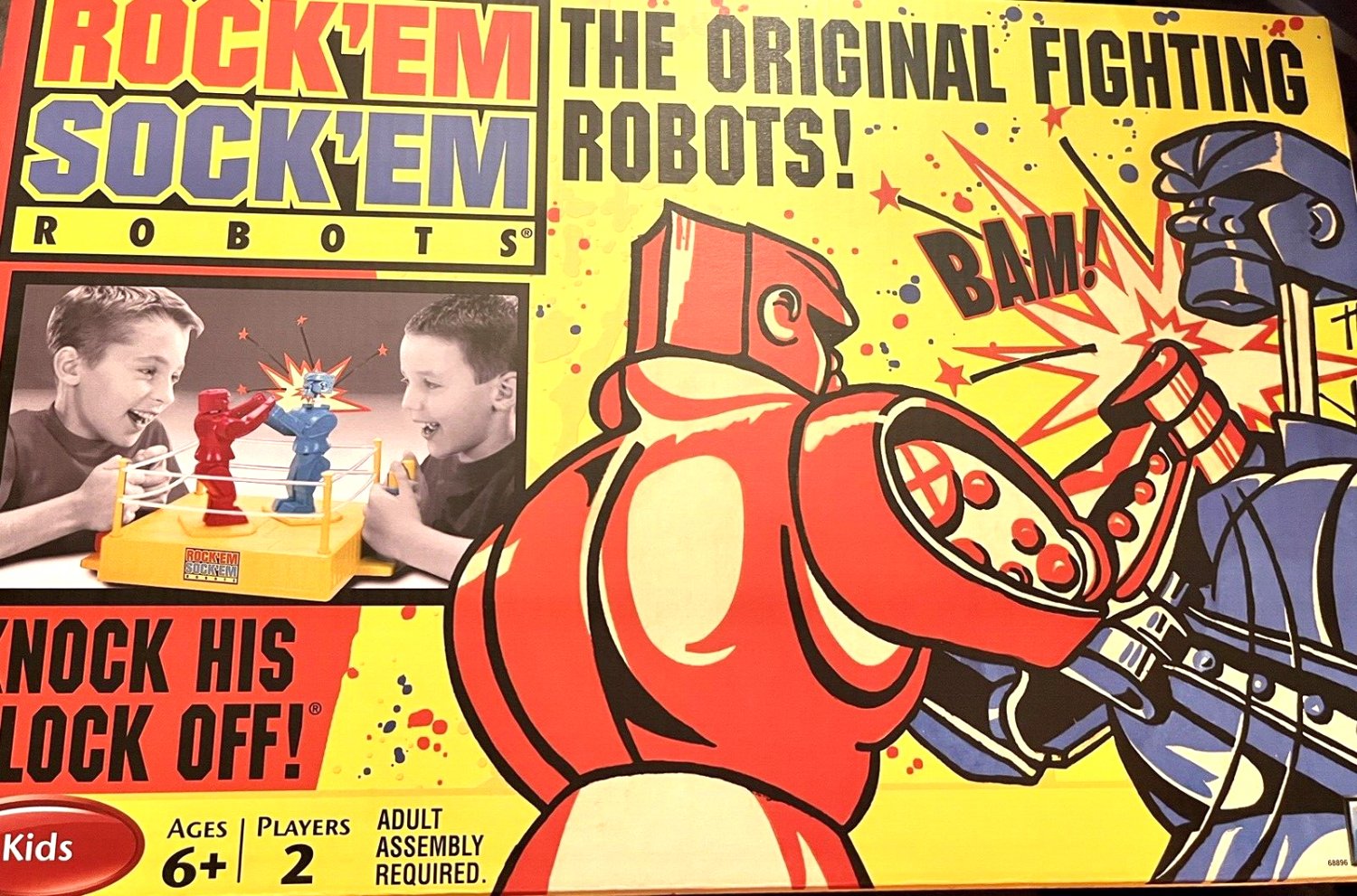 Rock'em Sock'em Robots Original Fighting Robots