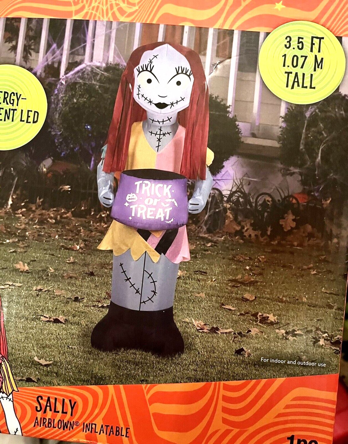 Disney Nightmare Before Christmas Sally Airblown Inflatable