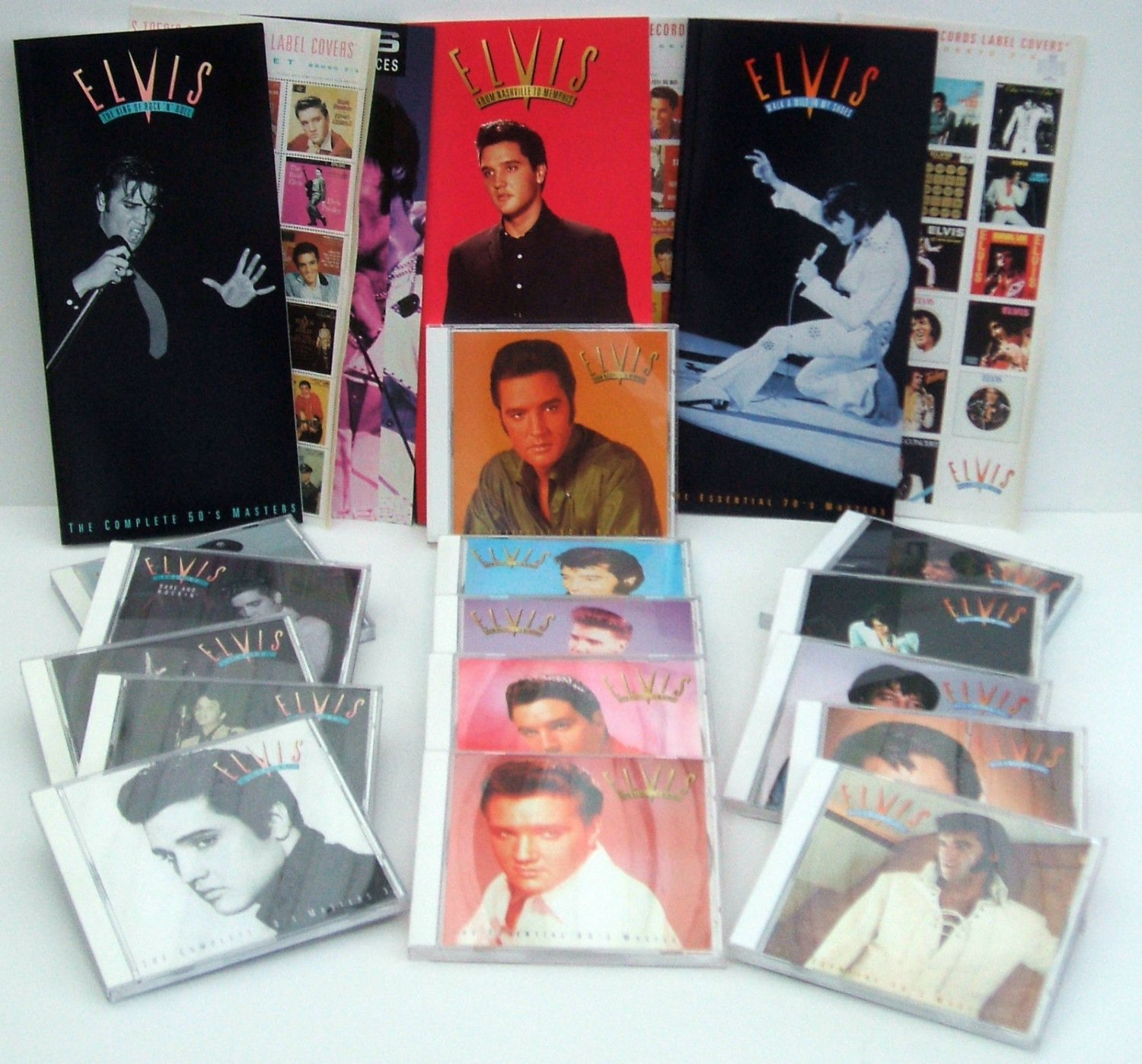 Elvis Presley - 15 CDS - Essential Masters 50's 60's 70's - 3 COLLECTOR ...