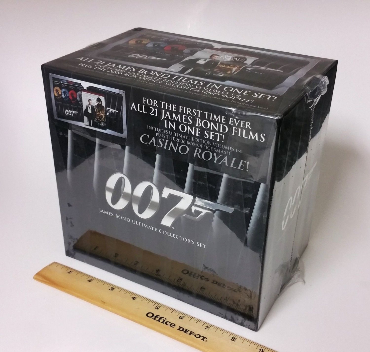 James Bond Ultimate Edtion Collectors Set 007 (42 DVD) - BRAND NEW - SEALED RARE